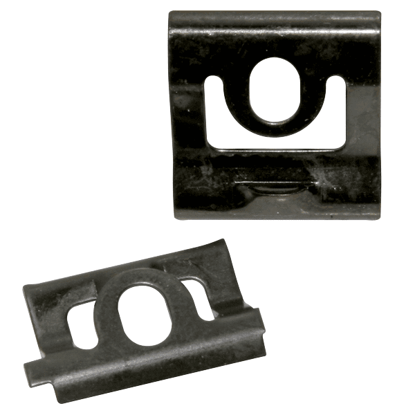 1968-70 Mopar B-Body 2-Door Coupe, Front Window Reveal Molding Clip Set